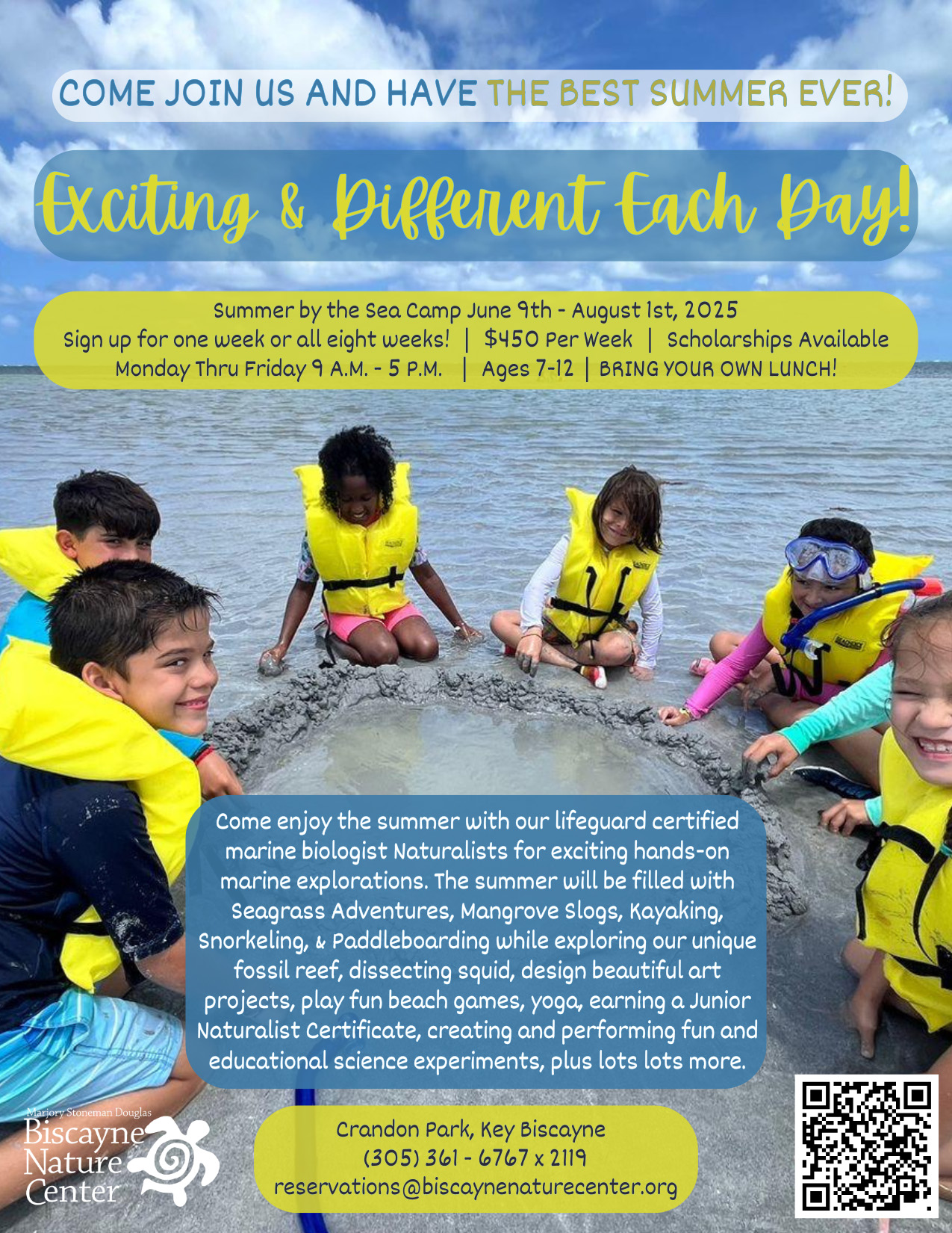 Summer Camp – Marjory Stoneman Douglas Biscayne Nature Center